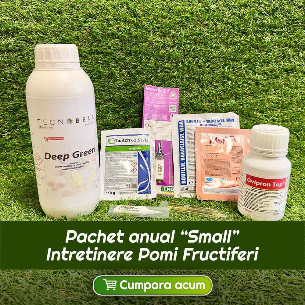 Schema de tratament pomi fructiferi si vita de vie - Pachet anual